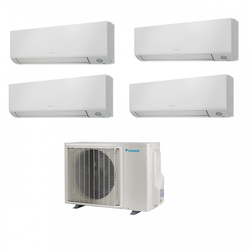Daikin Condizionatore 4x FTXM25A 4MXM80A QUADRI Split Perfera R-32 All Season Bluevolution 9+9+9 ...